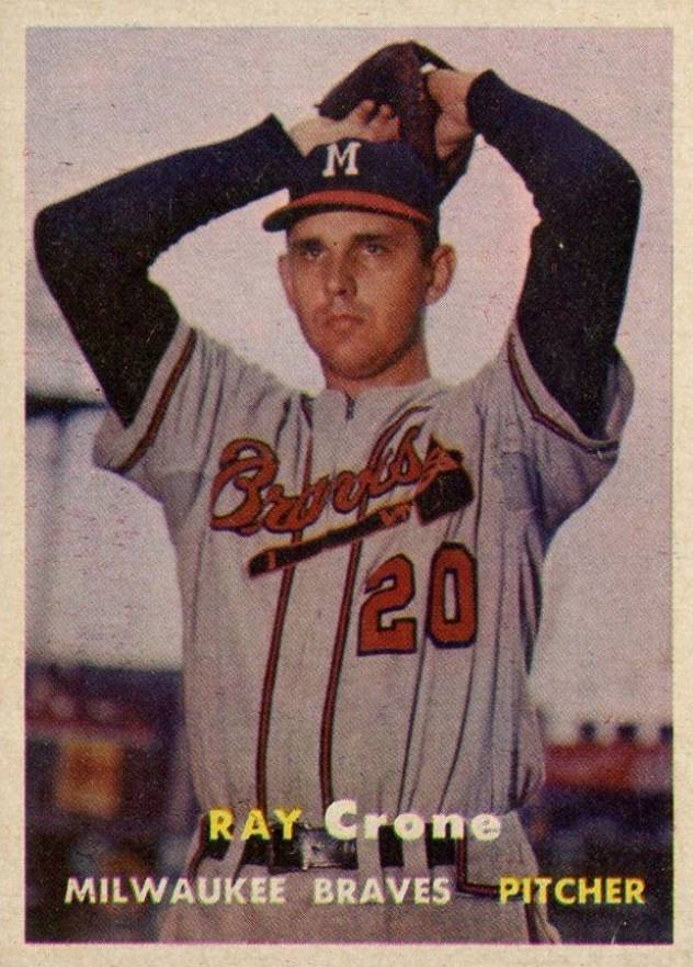 1957 Topps Ray Crone #68 Baseball - VCP Price Guide
