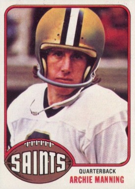 1976 Topps Archie Manning #485 Football - VCP Price Guide