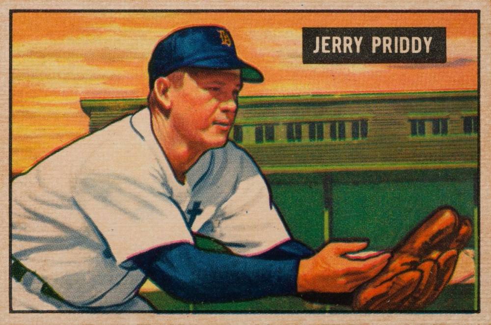 1951 Bowman Jerry Priddy #71 Baseball - VCP Price Guide