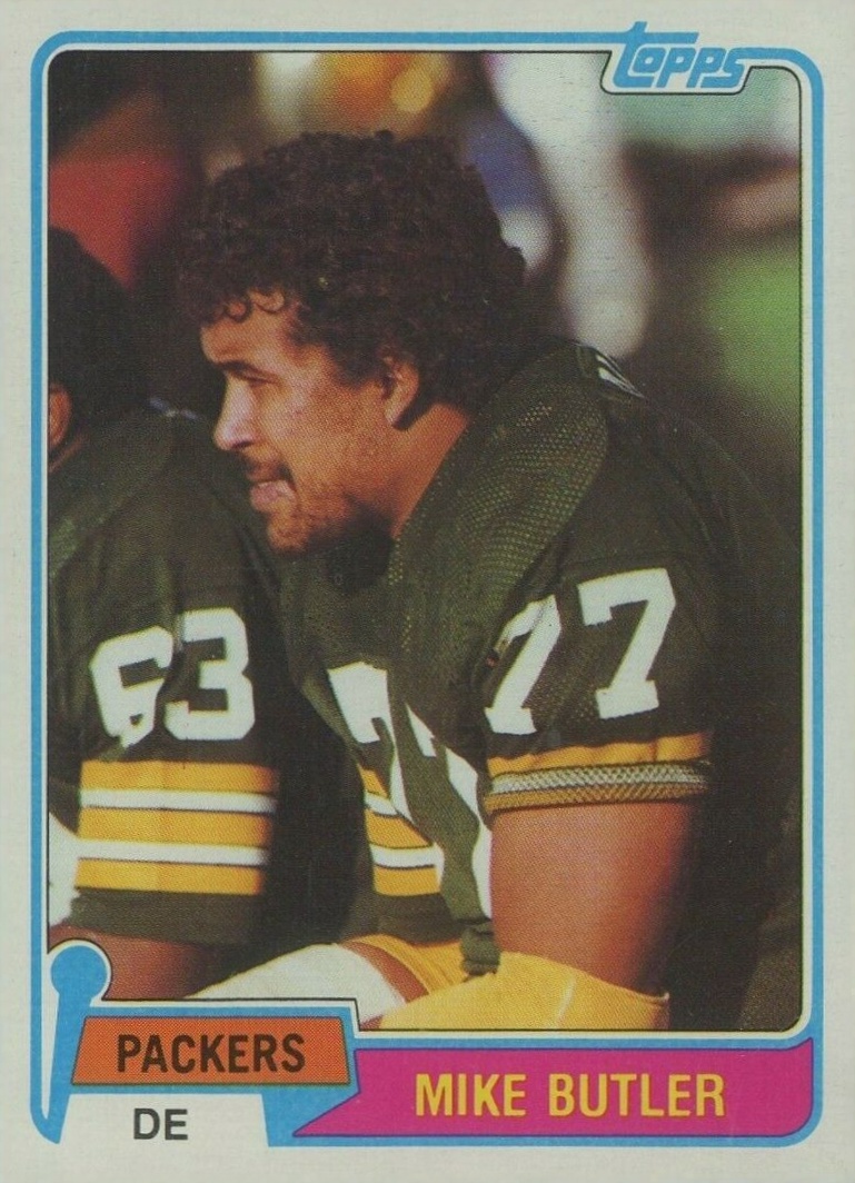 1981 Topps Mike Butler #83 Football Card - VCP Price Guide