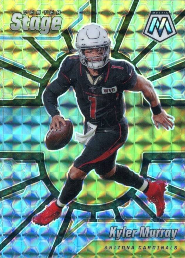 2020 Panini Mosaic Center Stage Kyler Murray #CS2 Football - VCP Price ...
