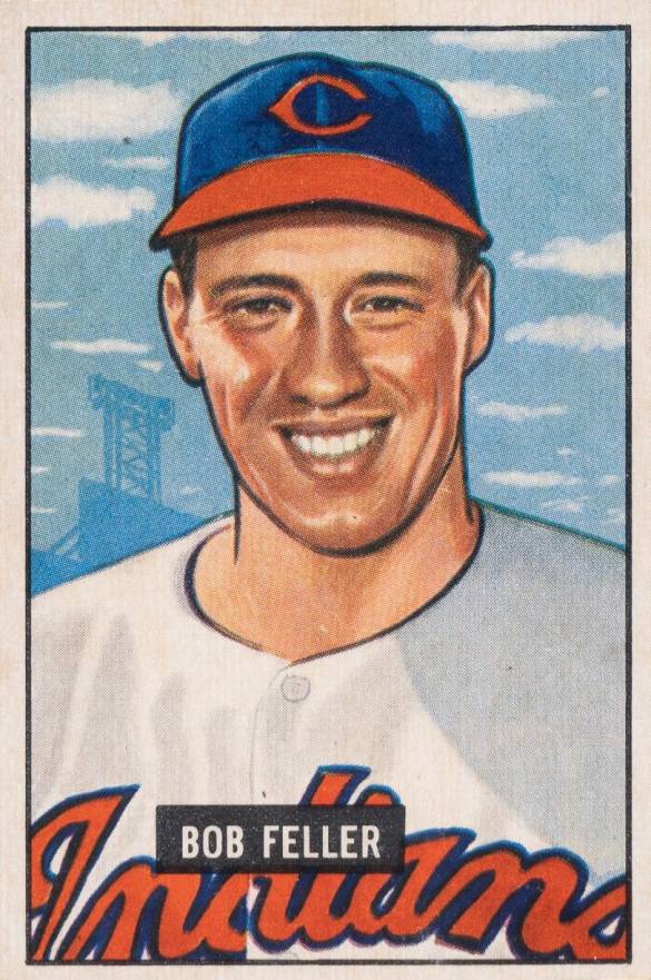 1951 Bowman Bob Feller #30 Baseball Card - VCP Price Guide