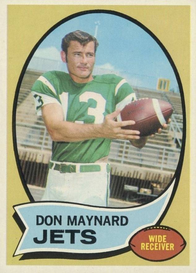 1970 Topps Don Maynard #254 Football Card - VCP Price Guide