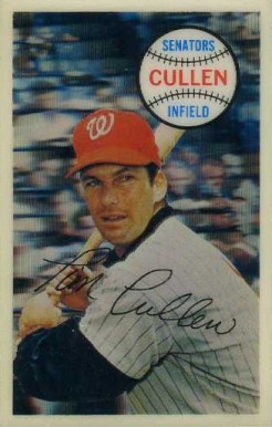 1970 Kellogg's Kelloggs Tim Cullen #30 Baseball - VCP Price Guide