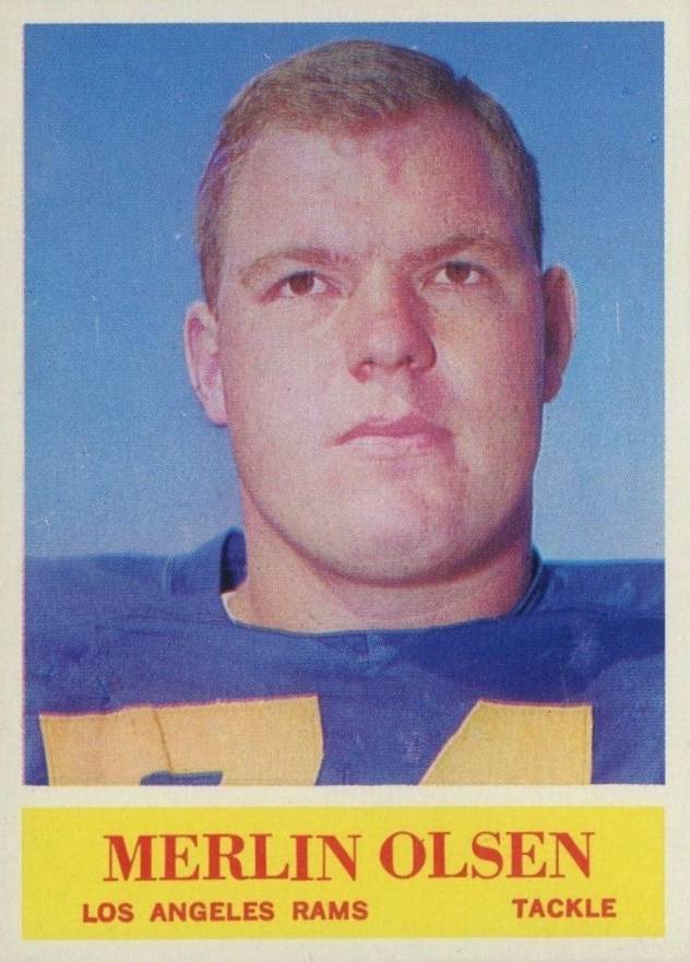 1964 Philadelphia Merlin Olsen #91 Football Card - VCP Price Guide