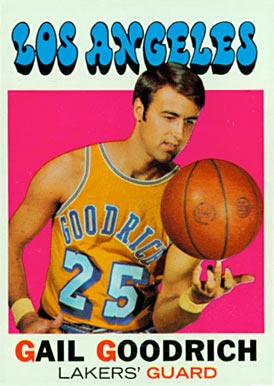 1971 Topps Gail Goodrich #121 Basketball Card - VCP Price Guide