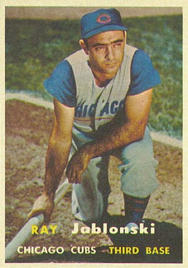 1957 Topps Ray Jablonski #218 Baseball Card - VCP Price Guide