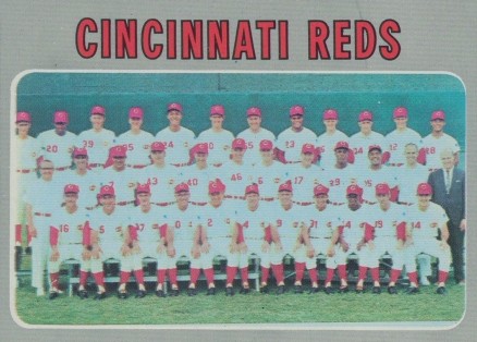 1970 Topps Cincinnati Reds Team #544 Baseball - VCP Price Guide
