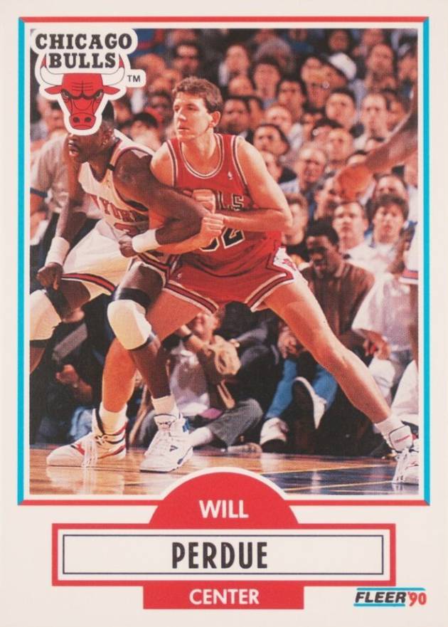 1990 Fleer Will Perdue #29 Basketball Card - VCP Price Guide