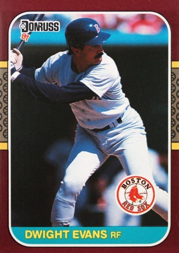1987 Donruss Opening Day Dwight Evans #184 Baseball - VCP Price Guide