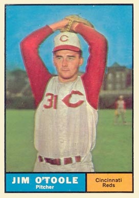 1961 Topps Jim O'Toole #328 Baseball - VCP Price Guide