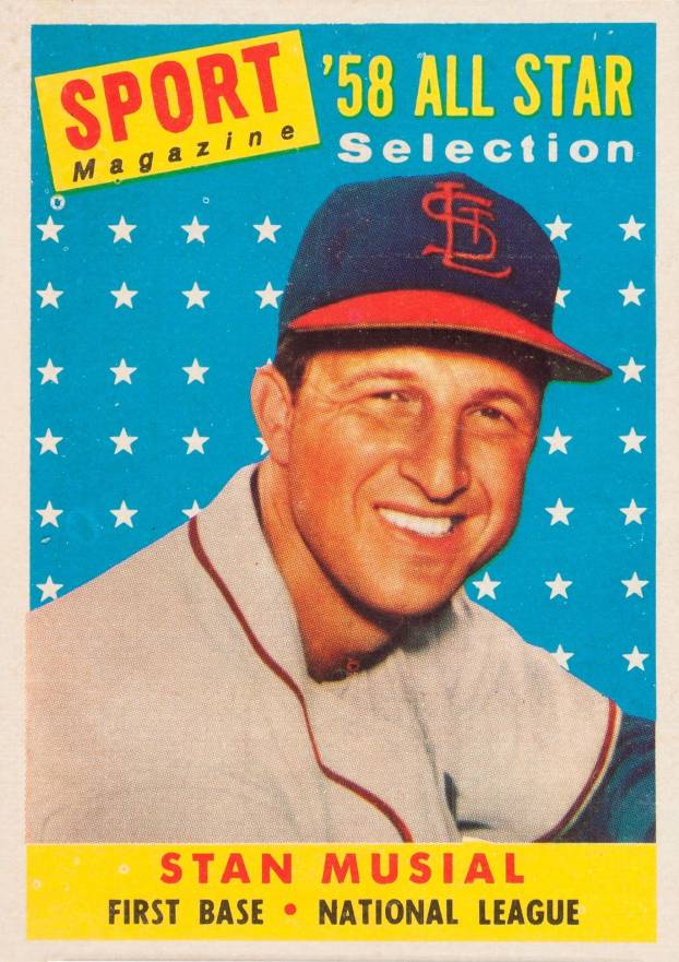 1958 Topps Stan Musial #476 Baseball Card - VCP Price Guide