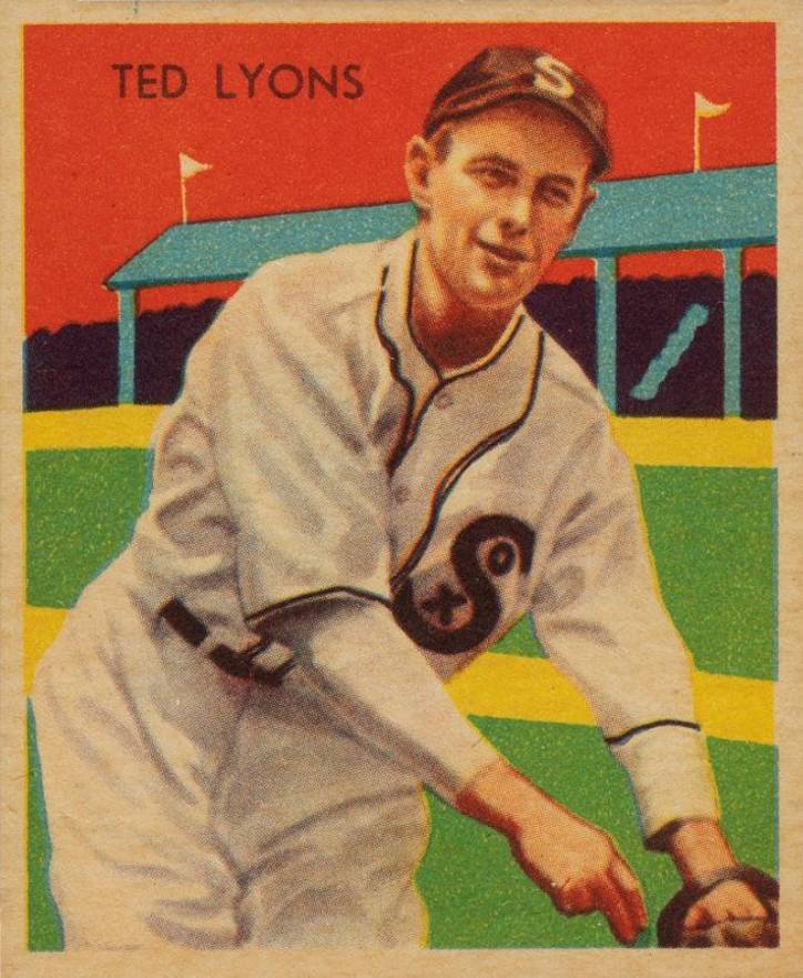 1934 Diamond Stars Ted Lyons #43 Baseball Card - VCP Price Guide