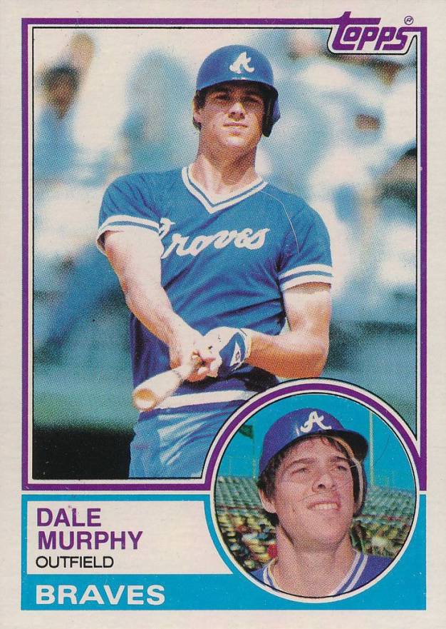 1983 Topps Dale Murphy #760 Baseball Card - VCP Price Guide