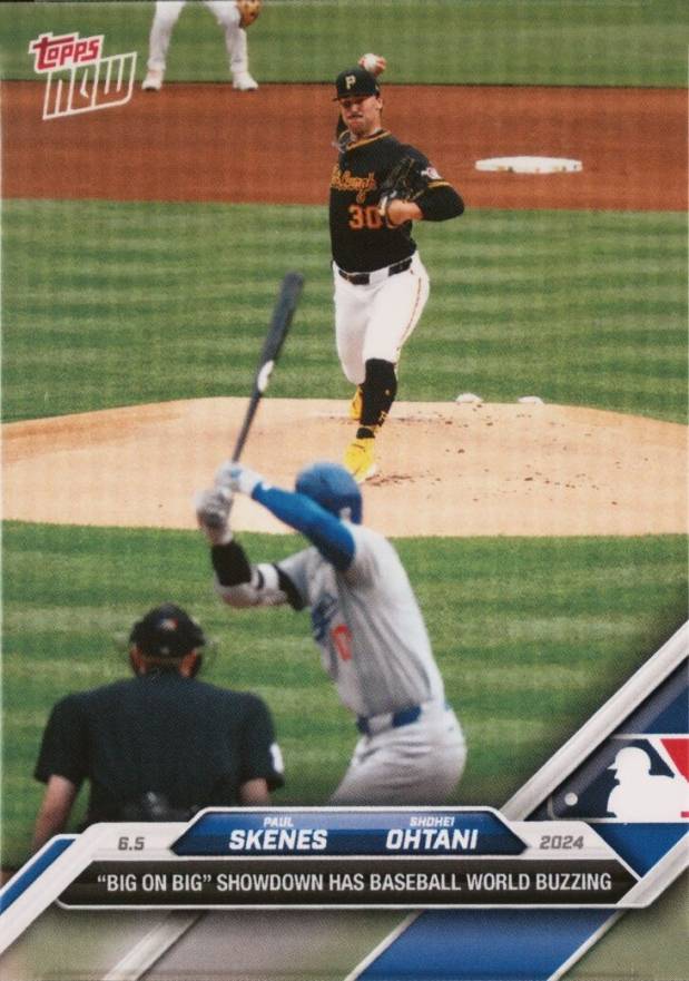 2024 Topps Now Paul Skenes #264 Baseball Card - VCP Price Guide