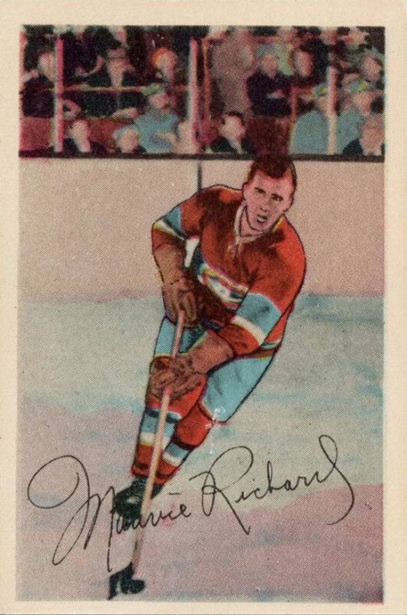 1952 Parkhurst Maurice Richard #1 Hockey Card - VCP Price Guide