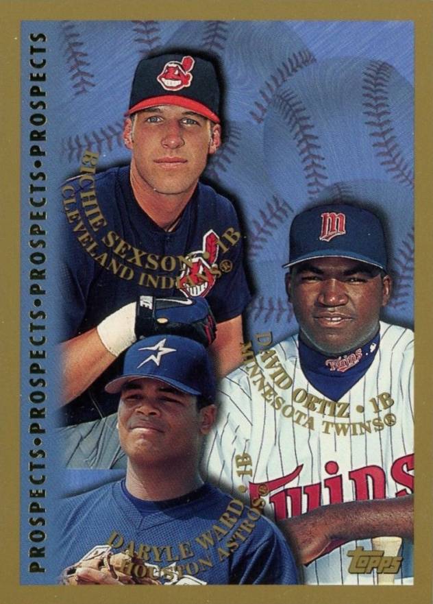 1998 Topps Daryle Ward/David Ortiz/Richie Sexson #257 Baseball - VCP ...