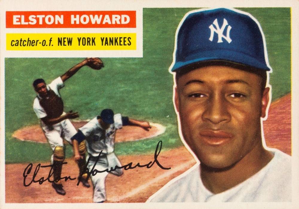 1956 Topps Elston Howard #208 Baseball Card - VCP Price Guide