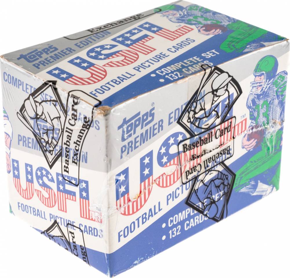 1984 Topps USFL Factory Sealed Box Set #FSBS Football - VCP Price Guide