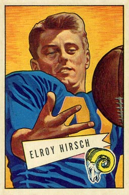 1952 Bowman Large Elroy Hirsch #37 Football - VCP Price Guide