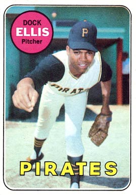 1969 Topps Dock Ellis #286 Baseball Card - VCP Price Guide