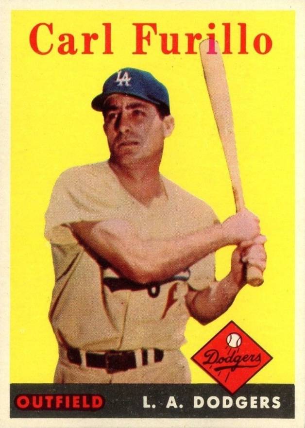 1958 Topps Carl Furillo #417 Baseball Card - VCP Price Guide