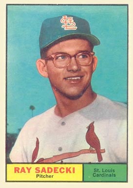 1961 Topps Ray Sadecki #32 Baseball Card - VCP Price Guide