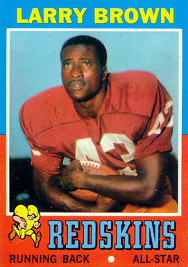 1971 Topps Larry Brown #115 Football - VCP Price Guide