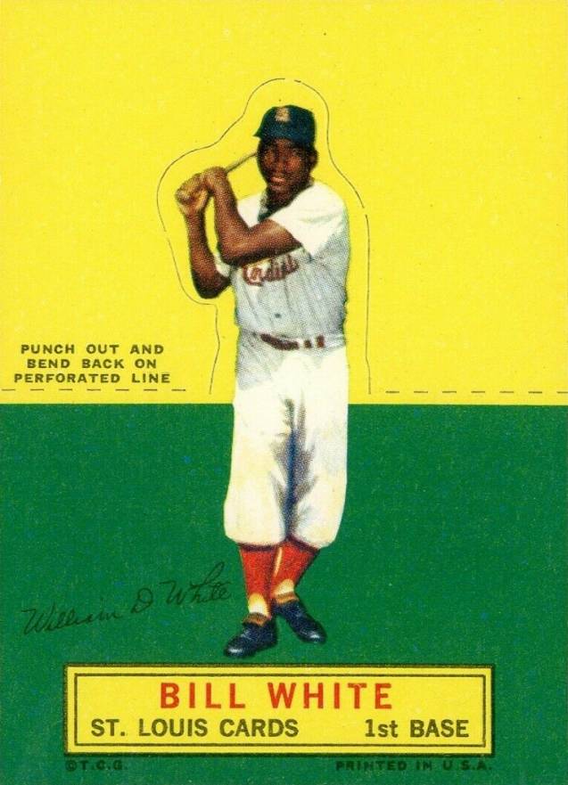 1964 Topps Stand-Up Bill White # Baseball Card - VCP Price Guide