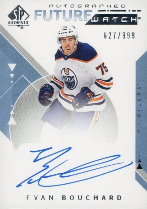 2018 SP Authentic Evan Bouchard #199 Hockey - VCP Price Guide
