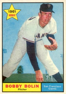 1961 Topps Bobby Bolin #449 Baseball - VCP Price Guide