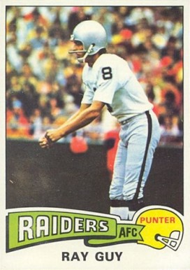 1975 Topps Ray Guy #435 Football - VCP Price Guide