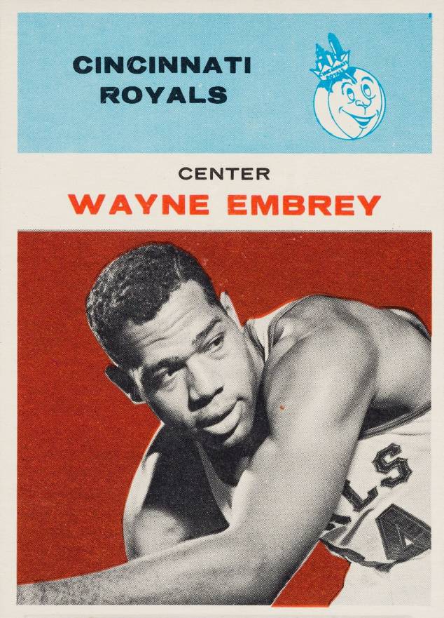 1961 Fleer Wayne Embry #12 Basketball Card - VCP Price Guide