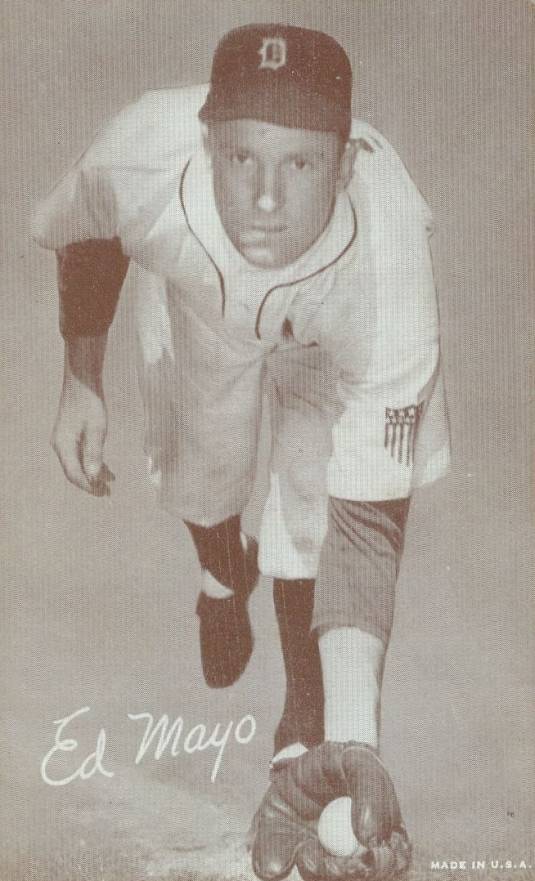 1947 Exhibits 1947-66 Ed Mayo # Baseball - VCP Price Guide