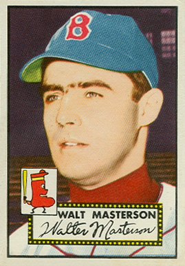 1952 Topps Walt Masterson #186 Baseball - VCP Price Guide