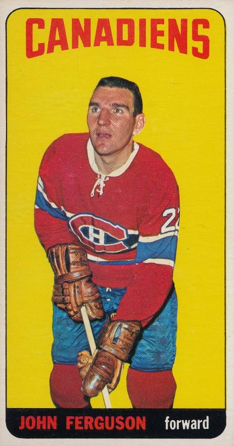 1964 Topps Hockey John Ferguson #4 Hockey Card - VCP Price Guide