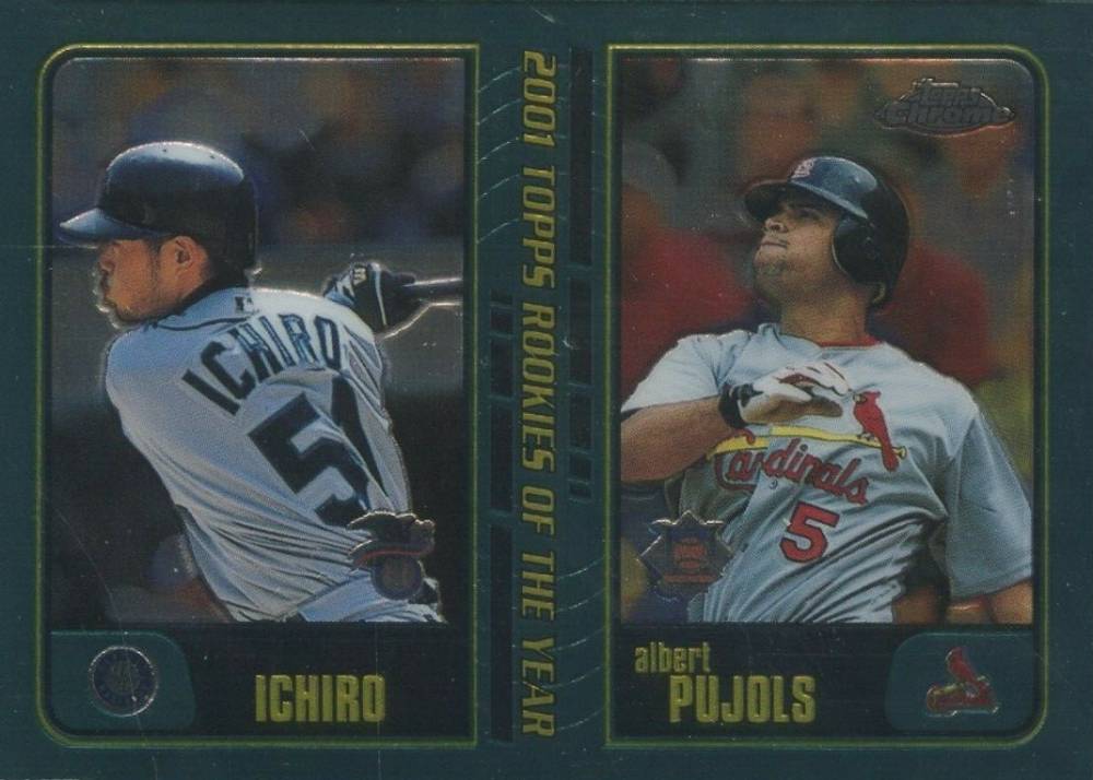 2001 Topps Chrome Traded 2001 Topps Rookies of the Year #T99 Baseball ...