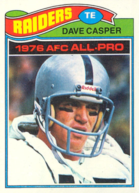 1977 Topps Dave Casper #380 Football Card - VCP Price Guide