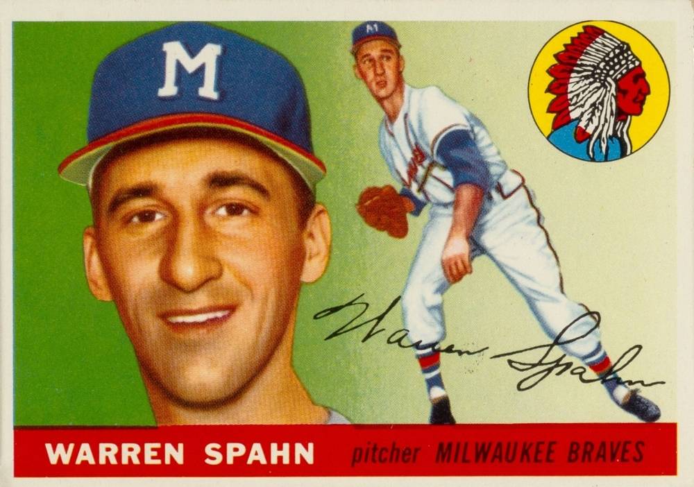 1955 Topps Warren Spahn #31 Baseball - VCP Price Guide