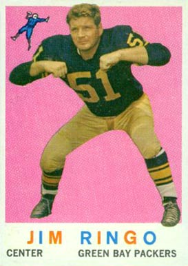 1959 Topps Jim Ringo #75 Football - VCP Price Guide