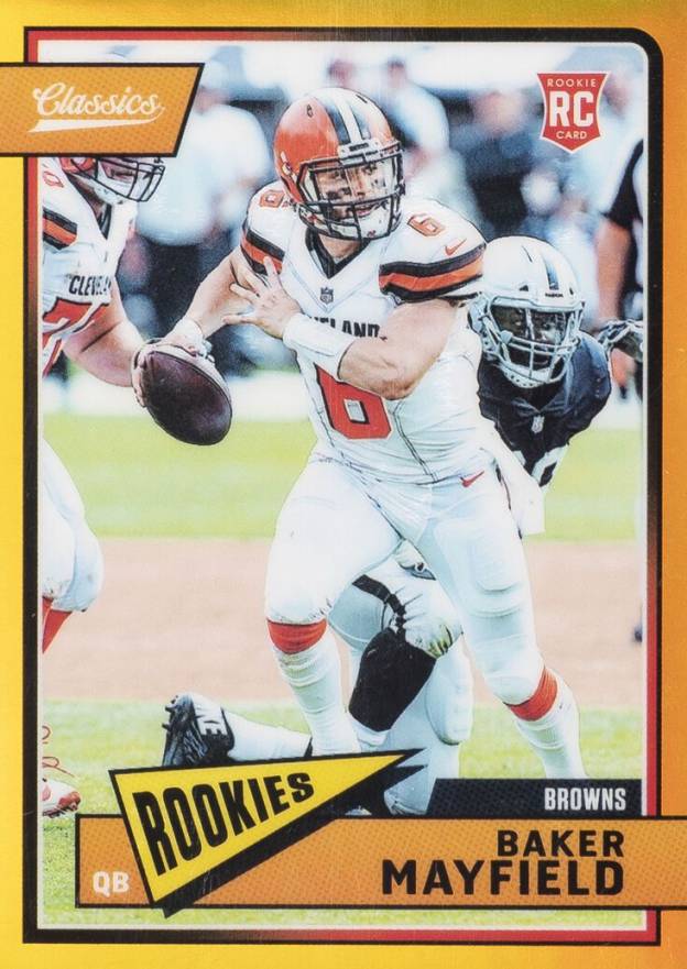 2018 Panini Honors Classics Update Rookie Baker Mayfield #302 Football ...