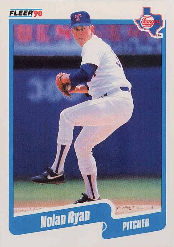 1990 Fleer Nolan Ryan #313 Baseball Card - VCP Price Guide