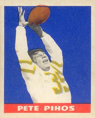 1948 Leaf Pete Pihos #16 Football Card - VCP Price Guide