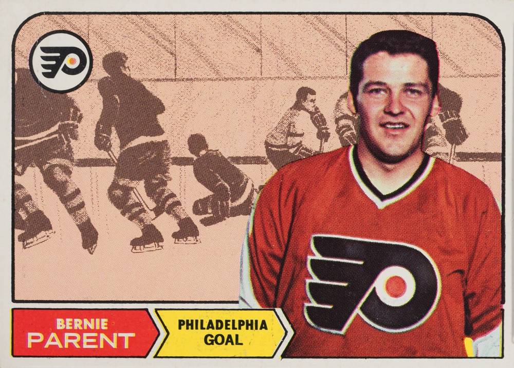 1968 Topps Bernie Parent #89 Hockey Card - VCP Price Guide