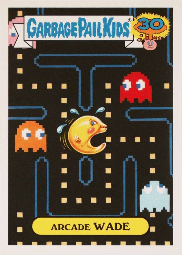 2015 Topps Garbage Pail Kids 30th Anniversary '80's Spoof Arcade Wade ...