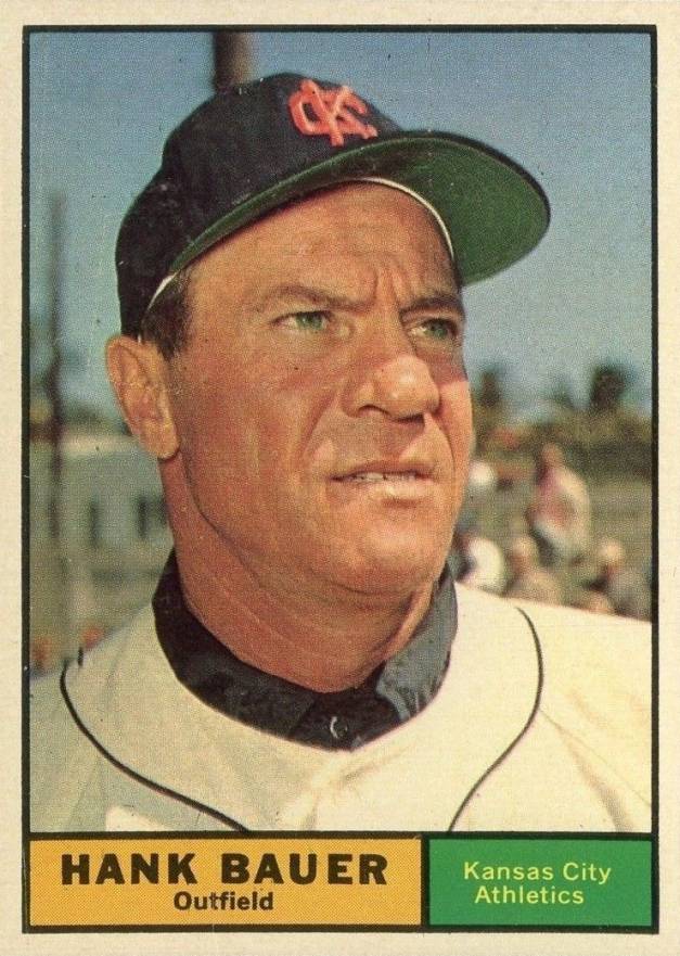 1961 Topps Hank Bauer #398 Baseball - VCP Price Guide
