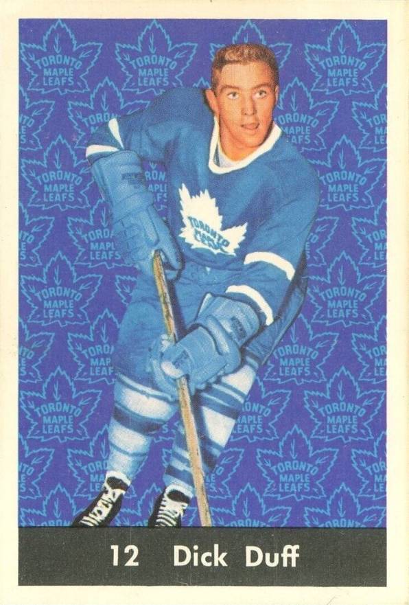 1961 Parkhurst Dick Duff #12 Hockey Card - VCP Price Guide