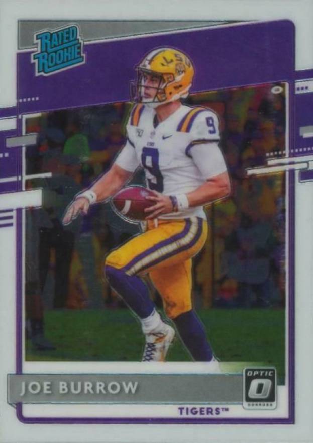 2020 Panini Chronicles Draft Picks Donruss Optic Rated Rookies Joe ...