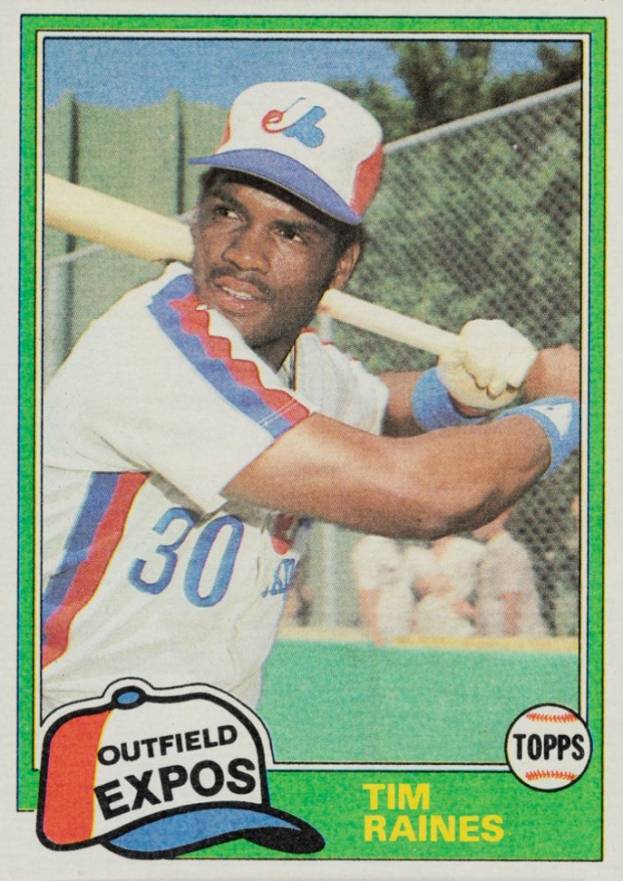 1981 Topps Tim Raines #816 Baseball Card - VCP Price Guide