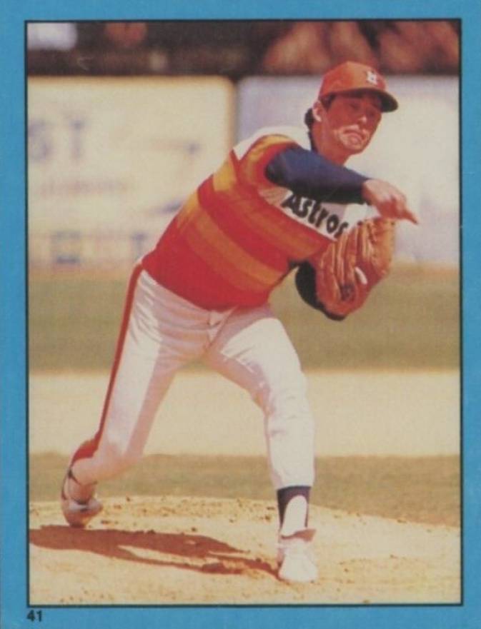 1982 Topps Stickers Nolan Ryan #41 Baseball Card - VCP Price Guide